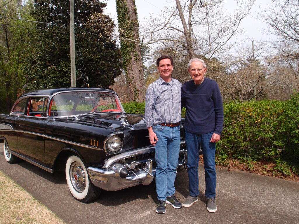 Michael Jenness: 1957 Chevy Bel Air Hardtop | Dixie Classic Chevy Club